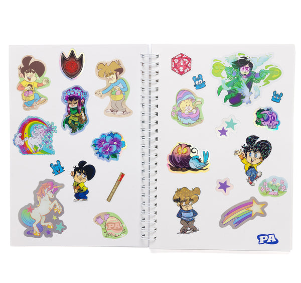 Penny Arcade Sticker Album – Penny Arcade Store